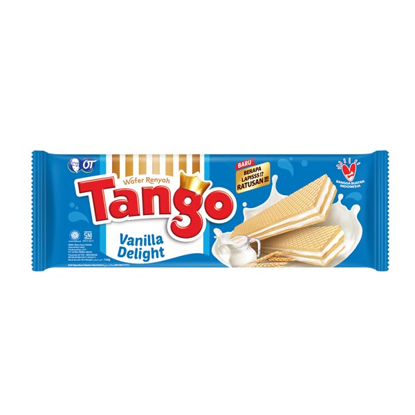 Promo TANGO WAFER LONG VANILLA 120 GR Diskon 30% di Seller Hyfresh ...