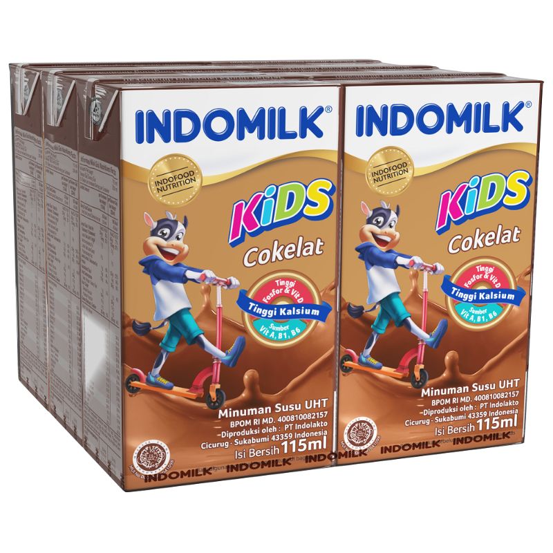 Jual Indomilk Cokelat Susu UHT Multipack [115 mL/ 6 pcs] di Seller Indomilk - Slipi, Kota ...