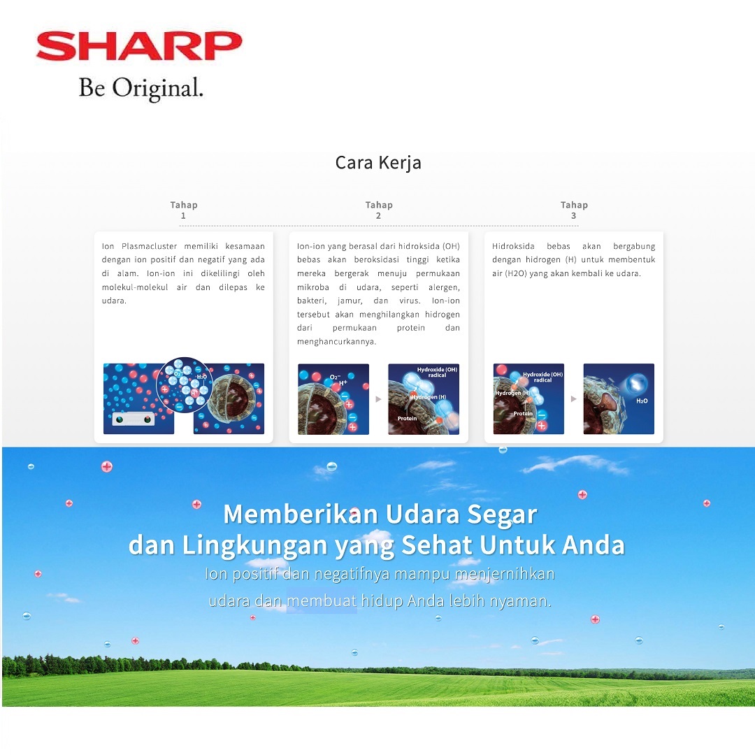 Jual Reseller - Sharp Kc-f30y-w Air Purifier Humidifier 21m Di Seller ...