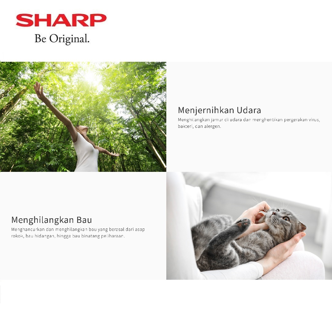 Jual Reseller - Sharp Kc-f30y-w Air Purifier Humidifier 21m Di Seller ...