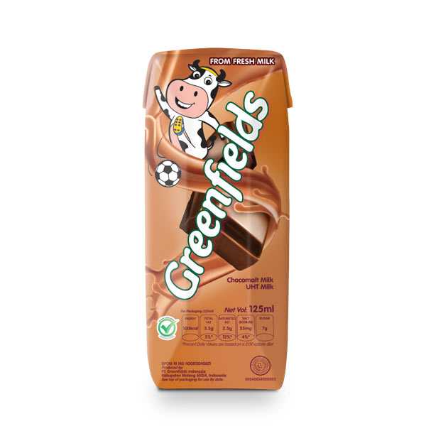 Jual GREENFIELDS UHT CHOCO MALT 125 ML - SUSU di Seller Hypermart ...