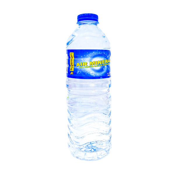 Jual HYPERMART VALUE PLUS DRINKING WATER BOTOL 600 ML - AIR MINERAL di ...