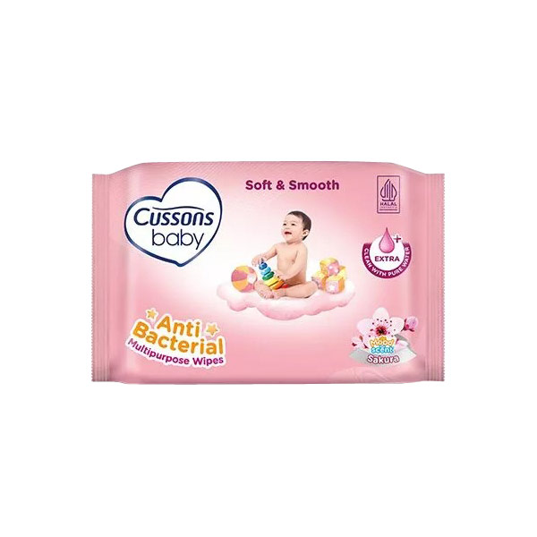 Jual CUSSONS BABY WIPES SOFT & SMOOTH 50 SHEETS - TISU BASAH di Seller ...
