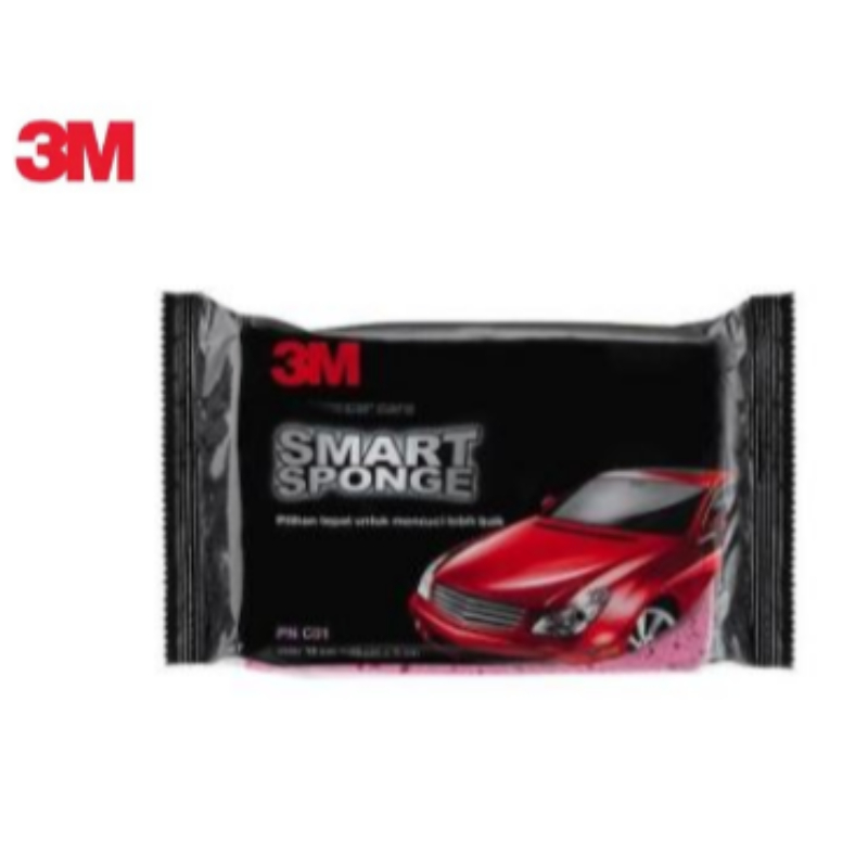 Promo 3m Smart Sponge Spons Cuci Mobil [15 X 10 X 5 Cm] Diskon 12% Di ...