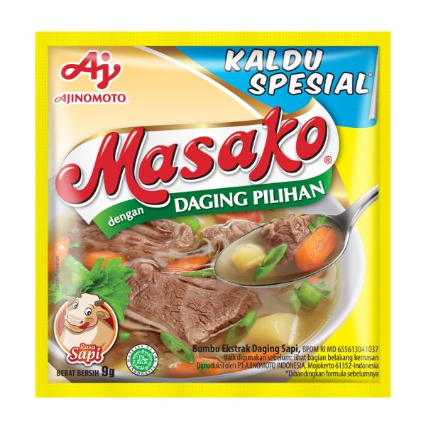 Jual Masako Sapi [9 G/ 12 Bungkus/ 10 Lembar/ 6 Pak] Karton Di Seller ...