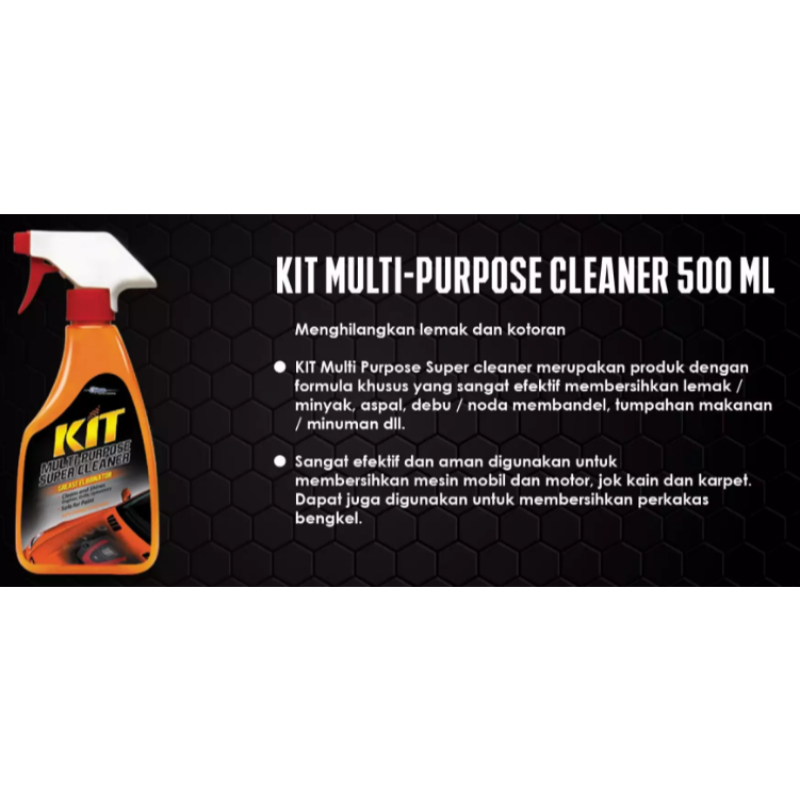 Promo Kit Multipurpose Super Cleaner Cairan Pembersih Interior Mobil ...