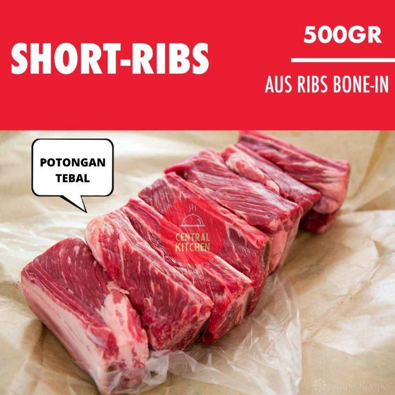 Jual Iga Sapi Aus Sop Panggang Daging Tebal 500gr Halal Di Seller