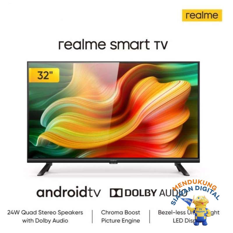 Ukuran Panjang Lebar Tv 32 Inch / Jual Realme Smart Tv Led 32 Inci ...