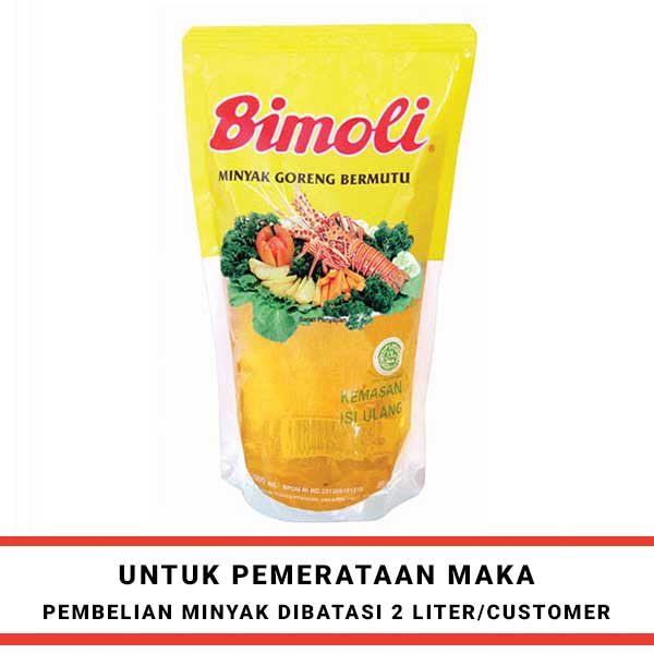 Jual Bimoli Cooking Oil Klasik Reffil 1 Liter Di Seller Hypermart Bali ...