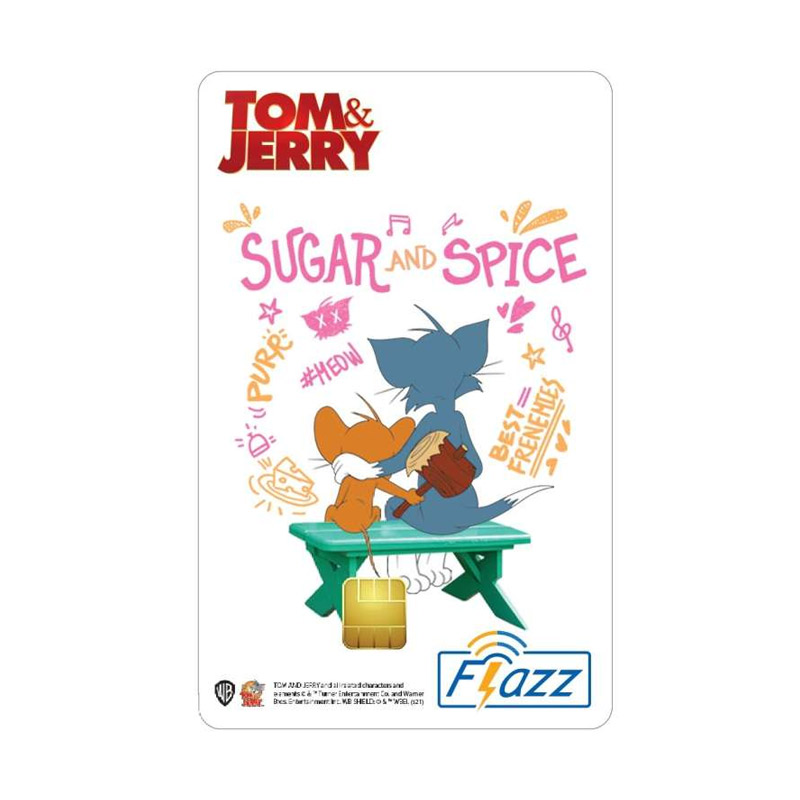 Jual Flazz BCA Kartu Flazz Limited Edition Tom&Jerry The Move Putih ...