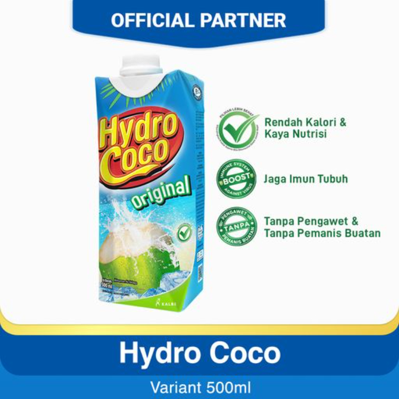 Promo Hydro Coco Minuman Air Kelapa [500 mL] Diskon 7% di Seller Kalbe ...
