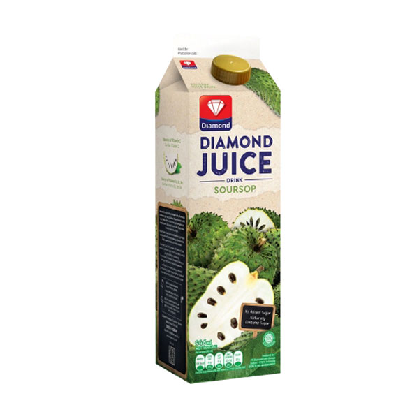 Jual DIAMOND JUICE SOURSOP 946 ML - JUS di Seller Hypermart Big Mall ...