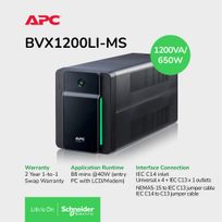 BVX1200LI GR APC Easy UPS 1200VA Tower 230V 4x CEE 7 3 60 OFF BVX1200LI GR APC Easy UPS 1200VA Tower 230V 4x CEE 7 3 60 OFF