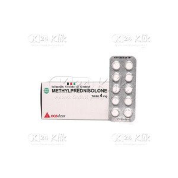 Jual METHYLPREDNISOLONE DEXA 4MG 1 STRIP (10 TABLET) di Seller K24 Klik ...