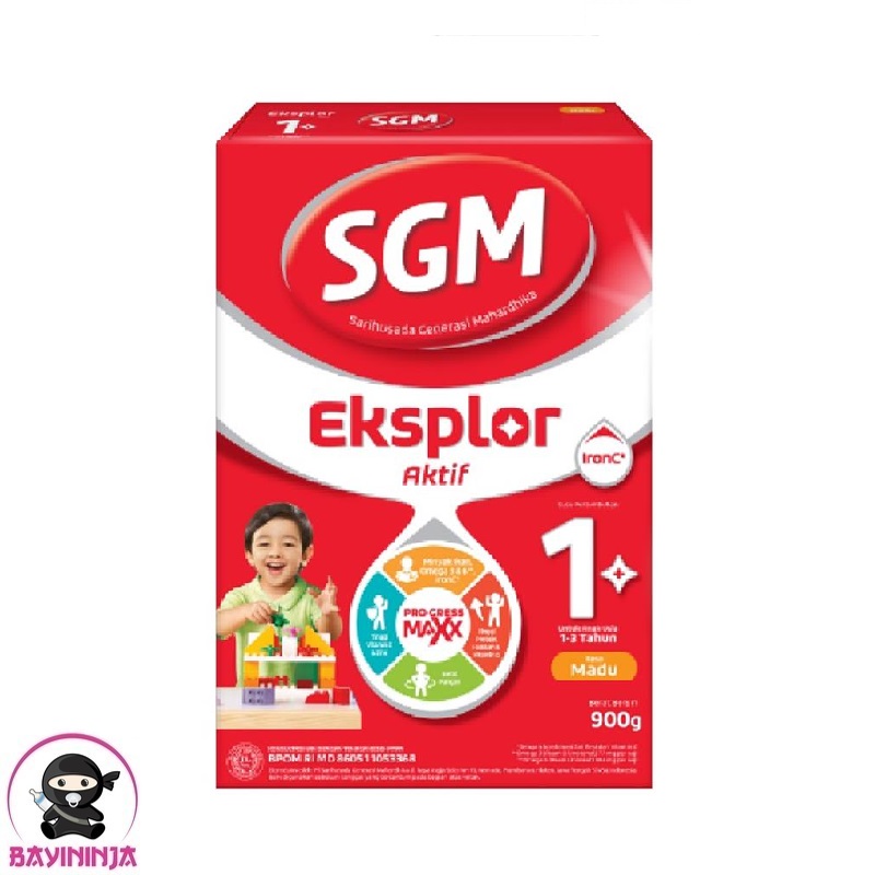 Jual Sgm Eksplor 1 Plus Madu Susu Box 900g 900 G Di Seller Bayininja - Kalideres, Kota Jakarta ...