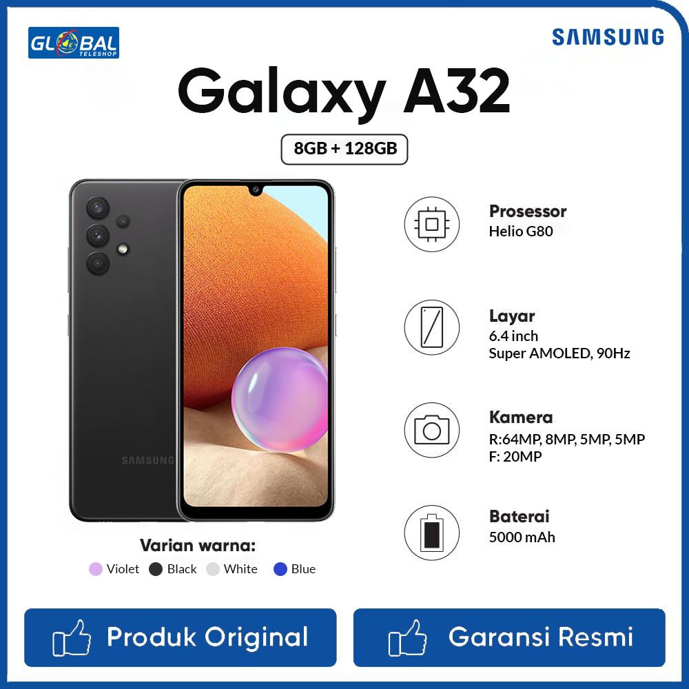 Jual Samsung Galaxy A32 Smartphone [8/128gb] Garansi Resmi - White Di ...