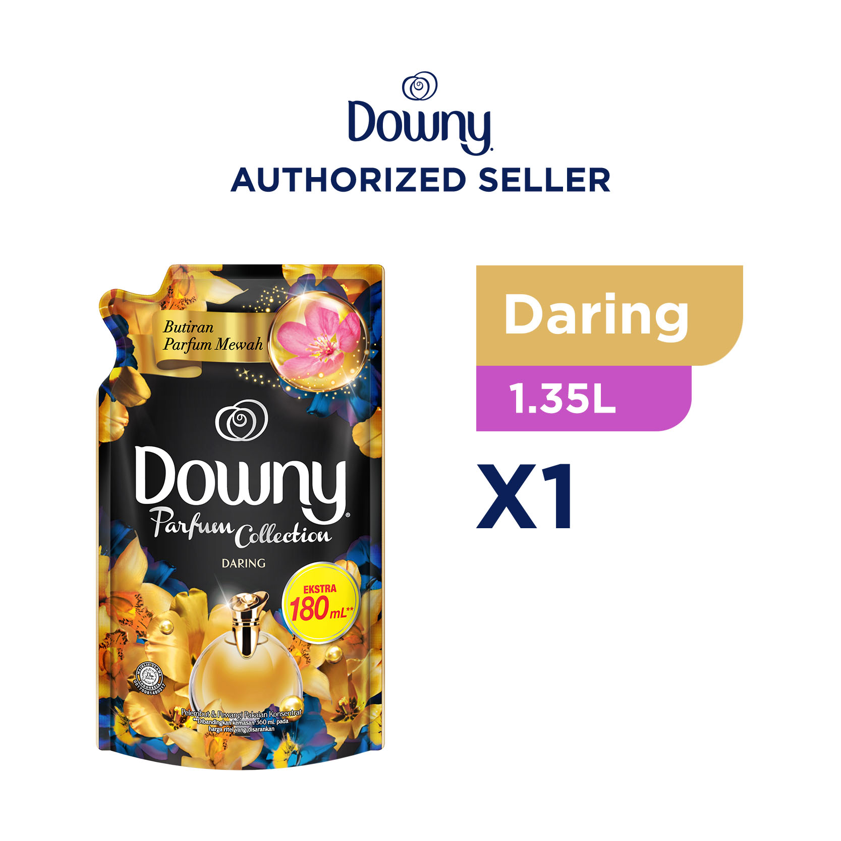 Promo Downy Daring Softener Pewangi dan Pelembut Pakaian Konsentrat [1. ...