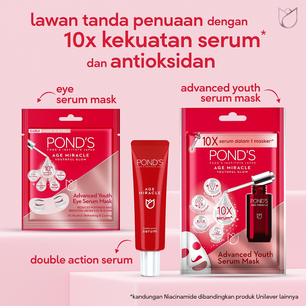 Promo Ponds Age Miracle Eye Serum Mask [4gr] Diskon 17% Di Seller Ponds ...