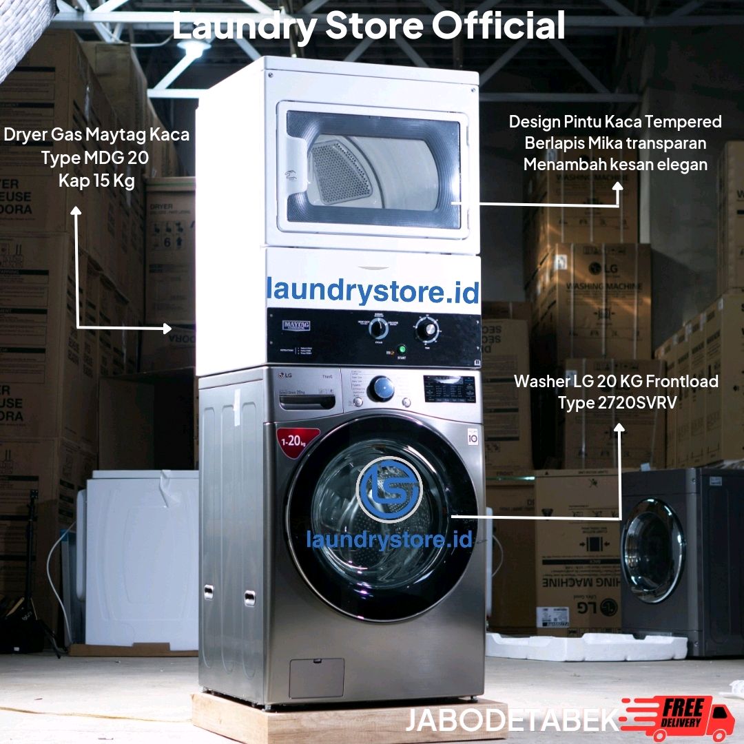 Jual Mesin Cuci Dan Dryer Gas Original, Murah & Diskon Juni 2024 | Blibli