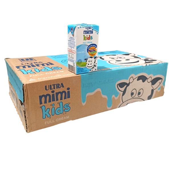 Jual Ultra Jaya Milk Mimi Rasa Full Cream Susu UHT 125 mL [40 Pcs/ 1 ...