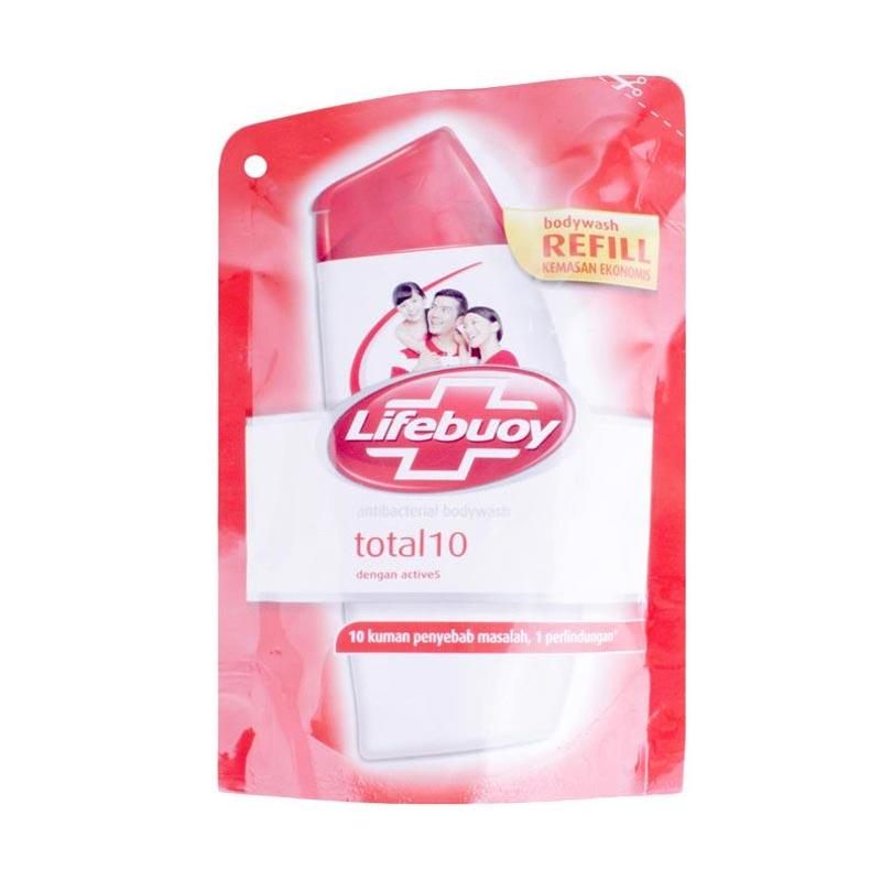 Jual Lifebuoy Sabun Cair Total 10 Refill Twin Pack [450 mL] Online ...