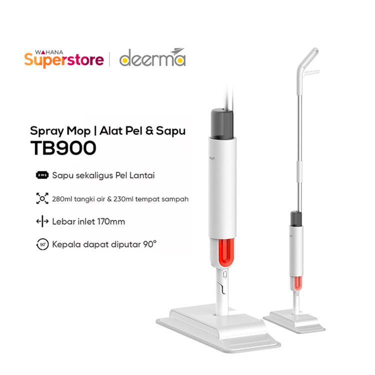 Promo Deerma TB900 Spray Mop Diskon 7% di Seller WAHANA SUPER Official ...
