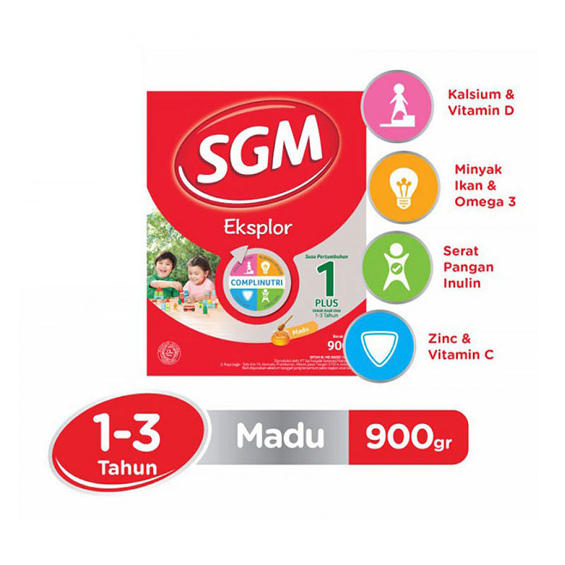 Jual SGM Eksplor 1 Plus Presinutri+ Susu Formula - Madu [900 g] di ...