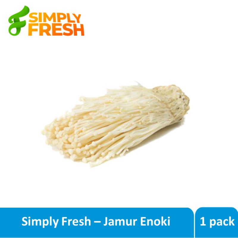 Jual Simply Fresh Jamur Enoki [0.1 kg/ Pack] di Seller Blibli.com ...