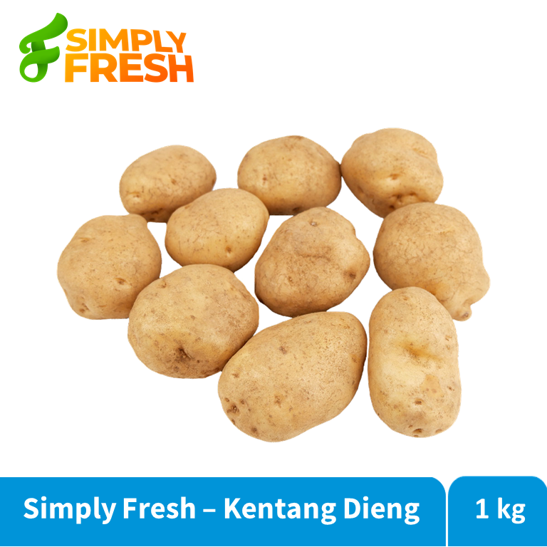 Jual Simply Fresh Kentang Dieng [10 Pcs/ kg] di Seller Blibli.com ...