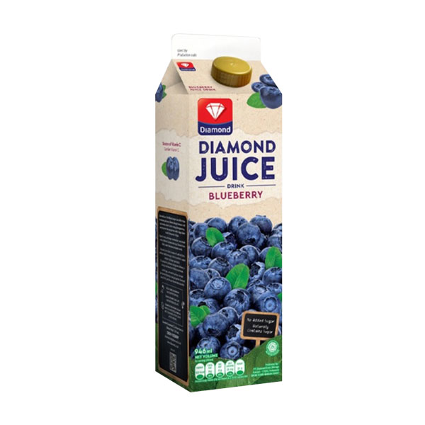 Jual DIAMOND JUICE BLUEBERRY 946 ML - JUS di Seller Hypermart Kendari ...