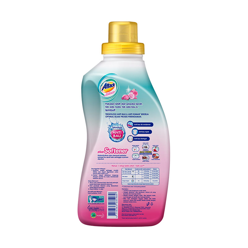 Jual Attack Liquid Plus Softener [1000 mL] Online Februari 2021 | Blibli