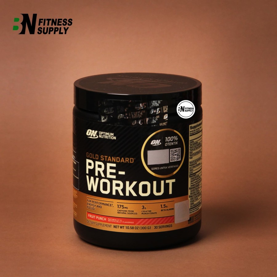Jual Optimum Nutrition On Gold Standard Pre Workout - - Blue Raspberry ...