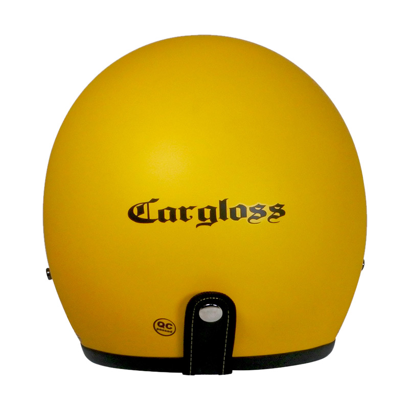 Jual Cargloss CFM Retro Helm Half Face - Exotic Yellow Doff Online ...