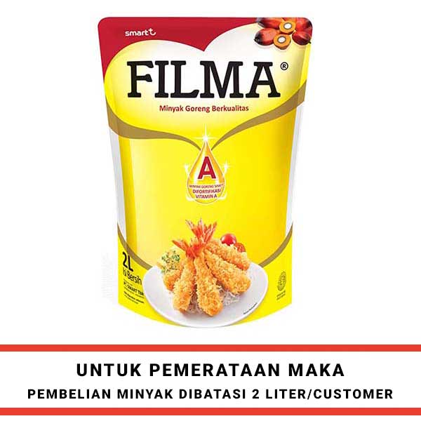 Jual Filma Cooking Oil N.Kolestrol Reffil 2 Liter di Seller Hypermart ...