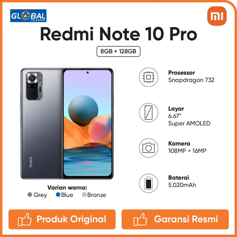 Jual Xiaomi Redmi Note Pro Smartphone GB Garansi Resmi Di Seller Global Teleshop