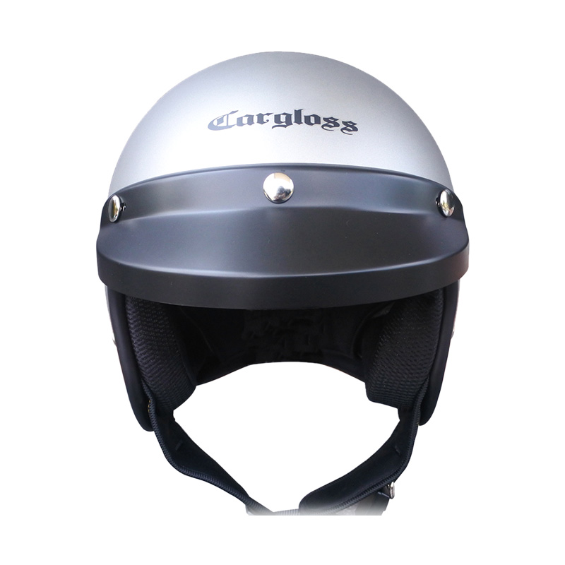 Jual Cargloss CFM Helm Half Face - Silver Met 8 Doff di Seller Helm ...