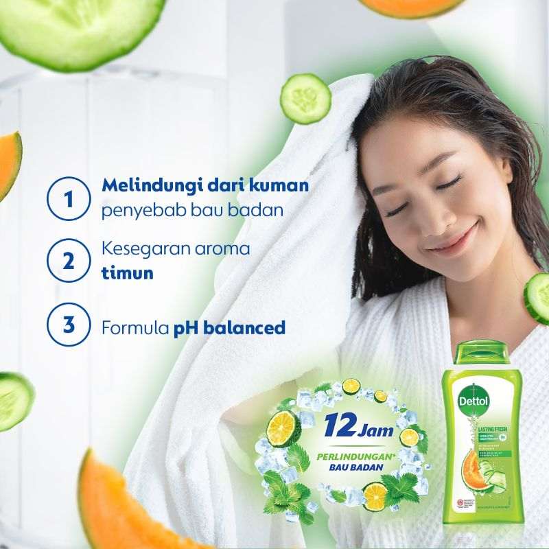 Jual Dettol Pouch Lasting Fresh Sabun Mandi [410 Gr] Di Seller Yuki ...