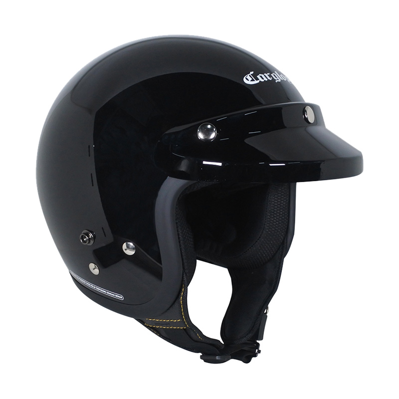 Jual Cargloss CFM Army Helm Half Face - Deep Black Online April 2021 ...