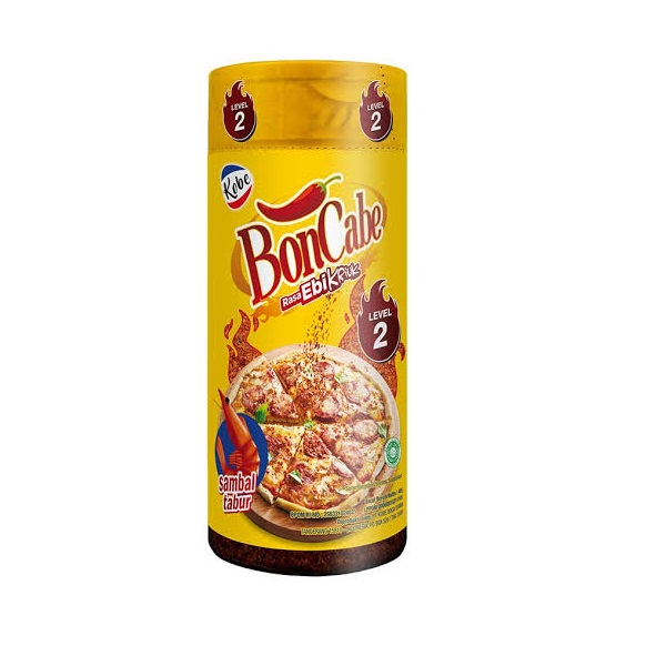 Jual KOBE Boncabe Sambal Tabur Ebi Kriuk [50 g/botol] Halal di Seller ...