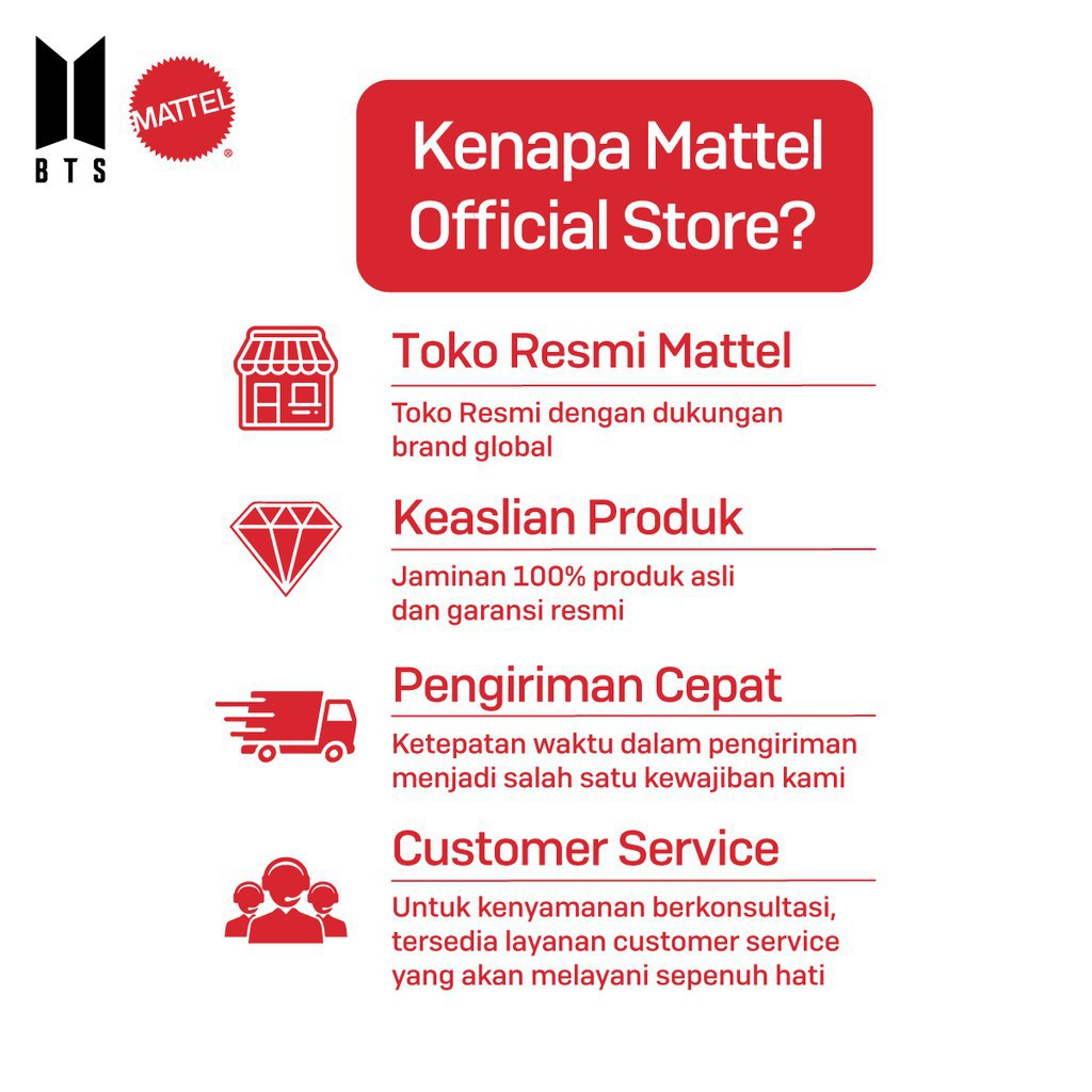 Jual [official Store] Bts Mini Dolls (jimin) Di Seller Mattel Official ...