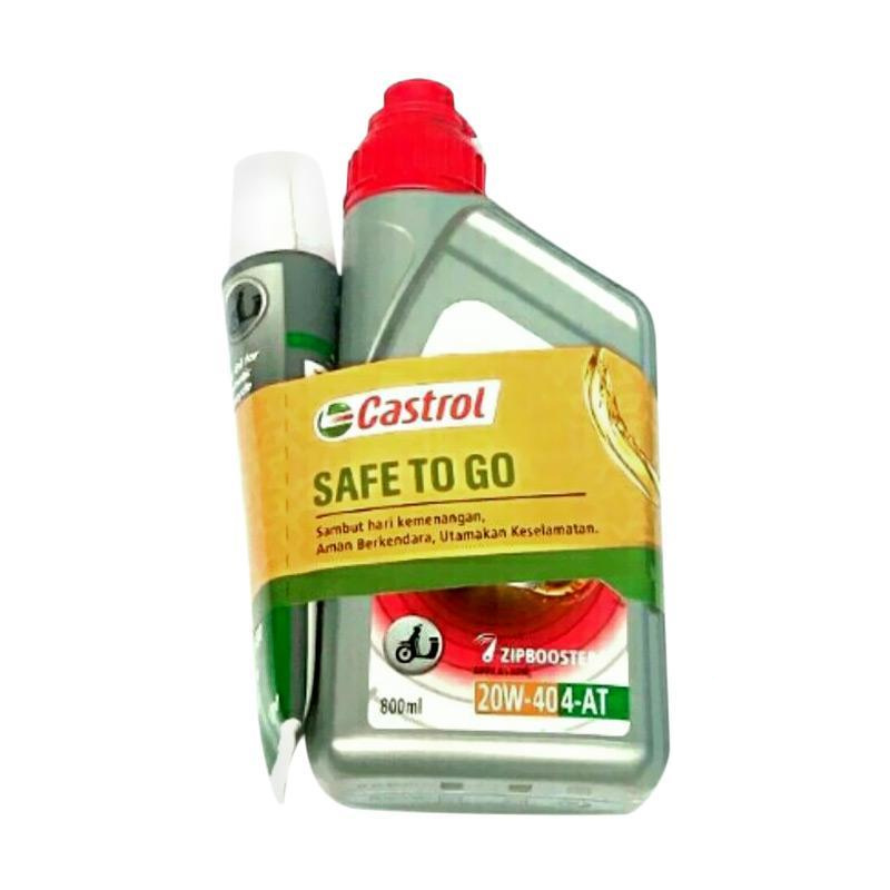 Jual Castrol Paket Ganti Oli Mesin dan Oli Gear Matic di Seller Manja ...