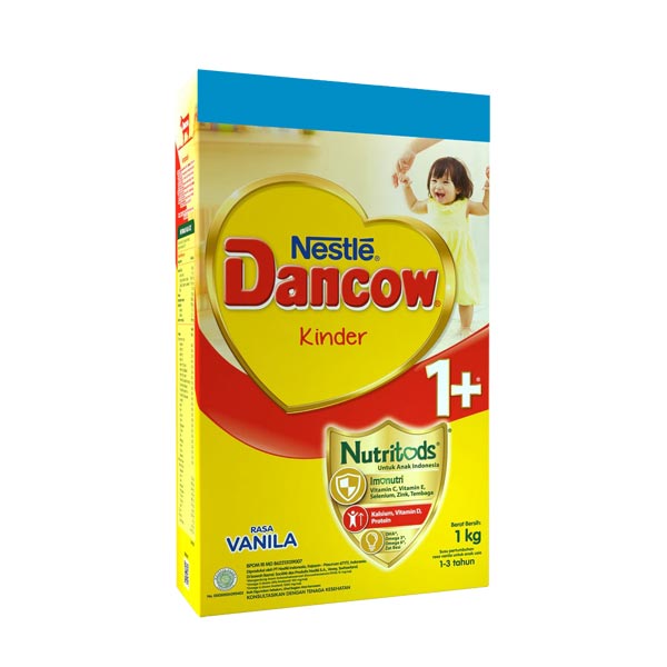 Jual DANCOW VANILLA PREBIO 1+ BOX 1000 GR - SUSU di Seller Hypermart ...