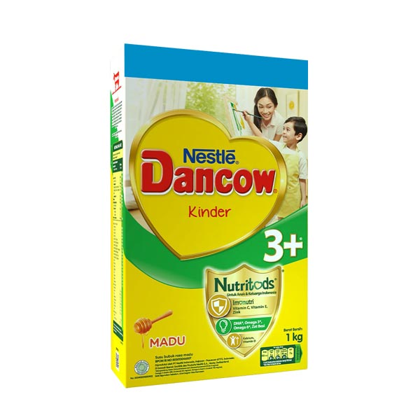 Promo DANCOW MADU PREBIO 3+ BOX 1000 GR - SUSU Diskon 6% di Seller ...