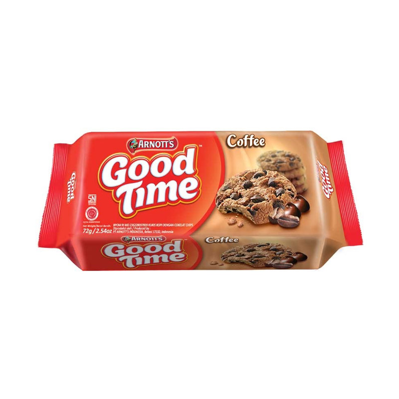 Jual Good Time Coffee Chocochips Cookies [72 G] Di Seller Satu Sama ...