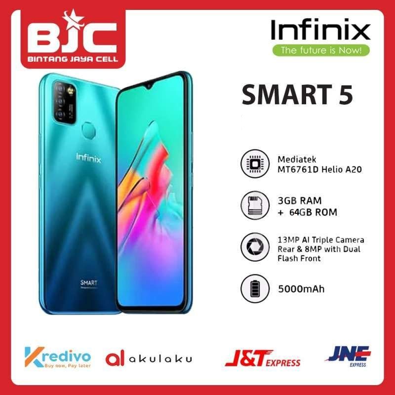 Jual INFINIX SMART 5 RAM 3/64GB GARANSI RESMI BATTERY 5000MAH di Seller ...
