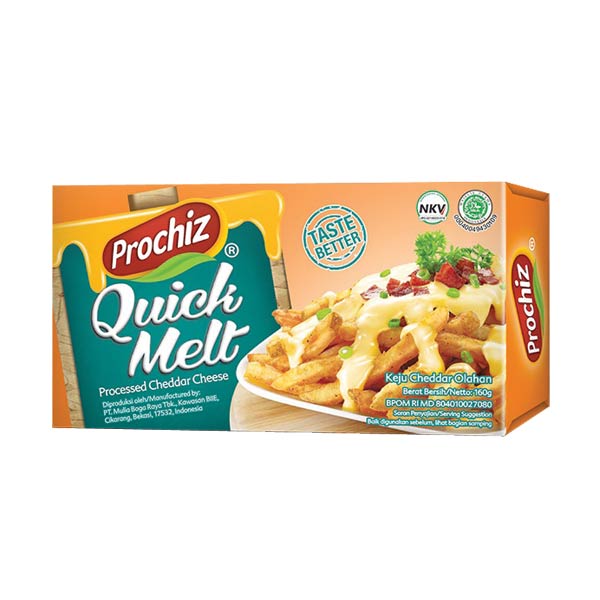 Promo PROCHIZ QUICKMELT CHEESE 160 GR - KEJU Diskon 17% di Seller ...