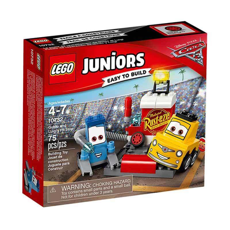 Jual LEGO Juniors 10732 Guido and Luigi's Pit Stop Mainan Anak di ...