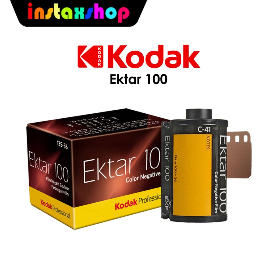 Jual INSTAXSHOP Kodak Professional Ektar 100 Color Negative Roll Film [35mm/ 36 Exposures] di ...