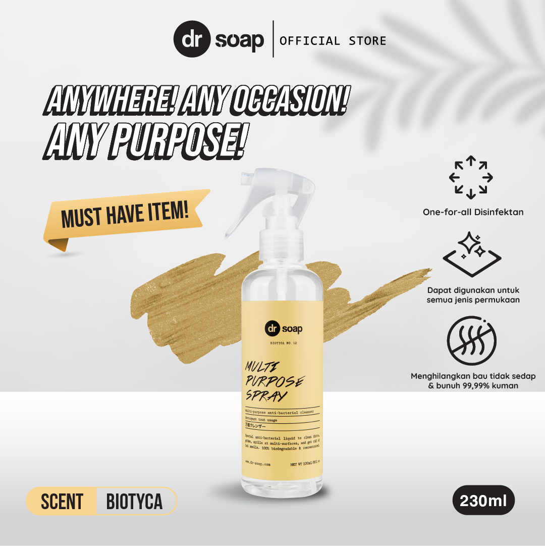 Promo [last Chance] - Dr Soap Multi-purpose Spray [230 Ml] Biotyca ...