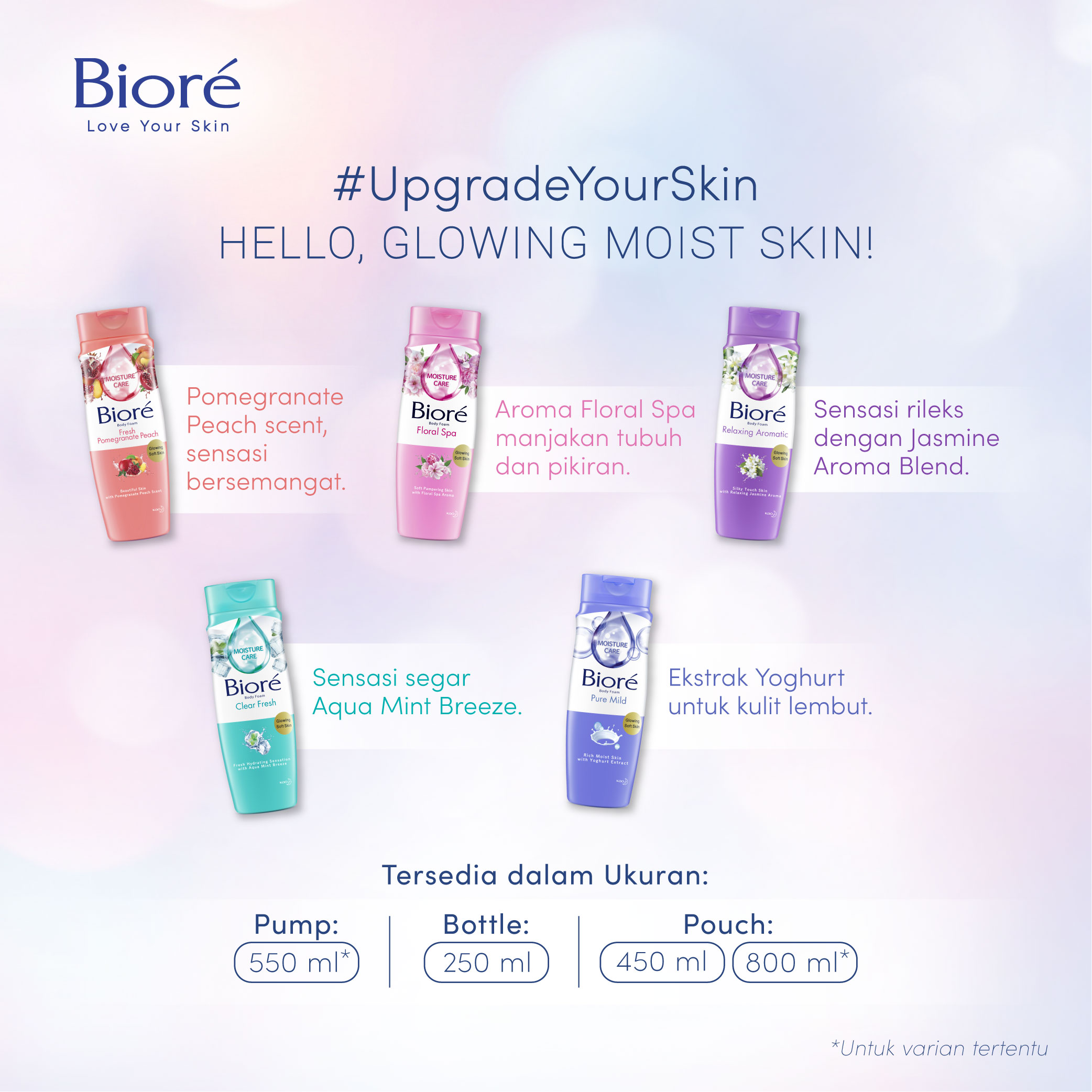 Promo Biore Clear Fresh Pouch Body Foam [400 Ml] Diskon 14% Di Seller ...